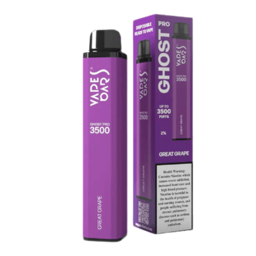Vapes Bars Ghost Pro 3500 Puffs 20MG - Great Grape – eliquidbase.ae